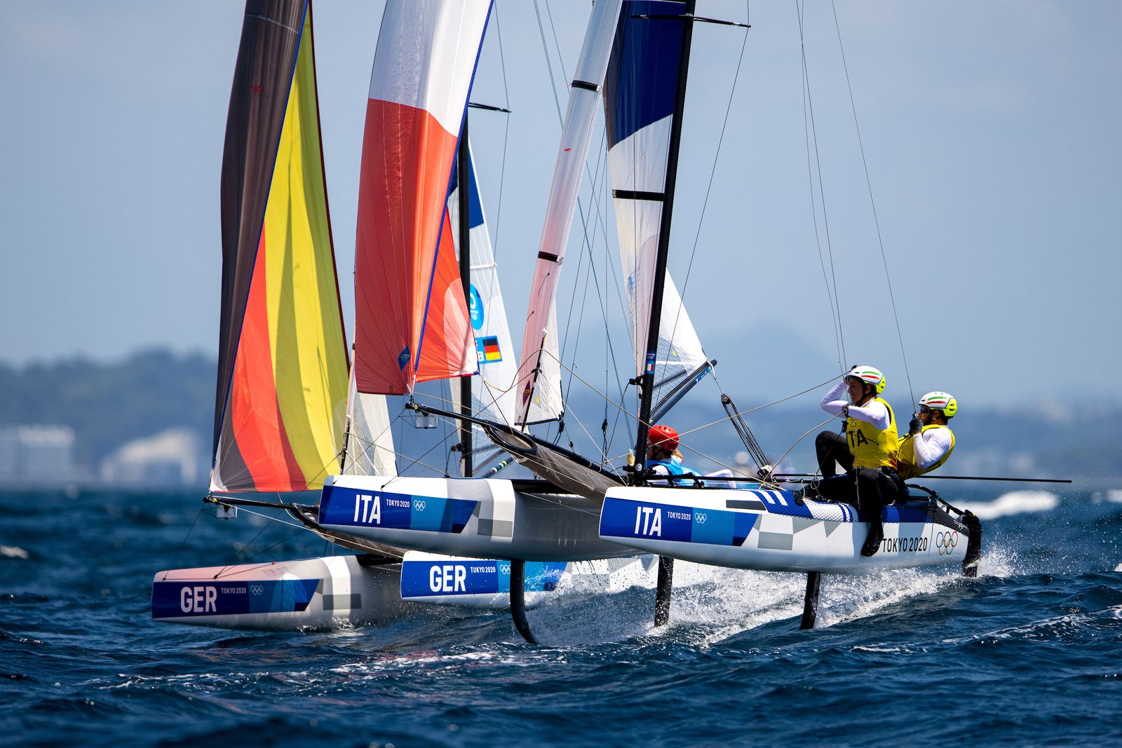 Nacra 17 Tokyo Olympics: Day 2 Results - Catamaran Racing , News & Design